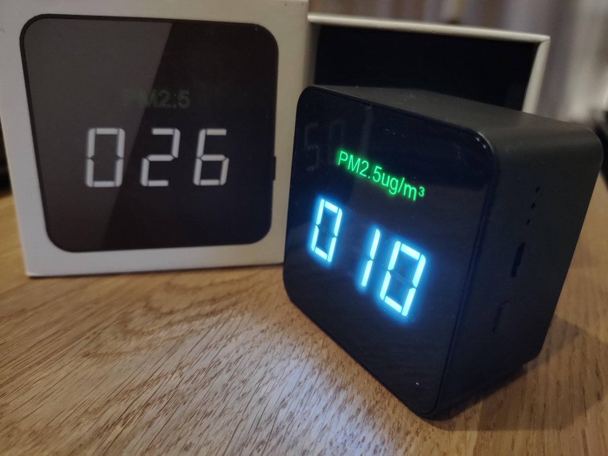 Luchtkwaliteit meten binnen - fijnstofmeter - luchtkwaliteitsmeter - PM ...