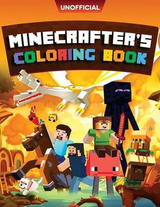 Minecraft Coloring Book: Minecrafter's Coloring Activity Book, Ordinary ...