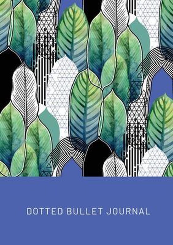 Geometric Leaves - Dotted Bullet Journal, Blank Classic | 9781774760307 ...