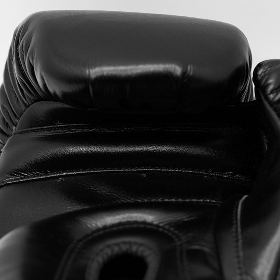 Forza Boxing Gloves - Microfiber VEGAN - Black - 16oz | bol