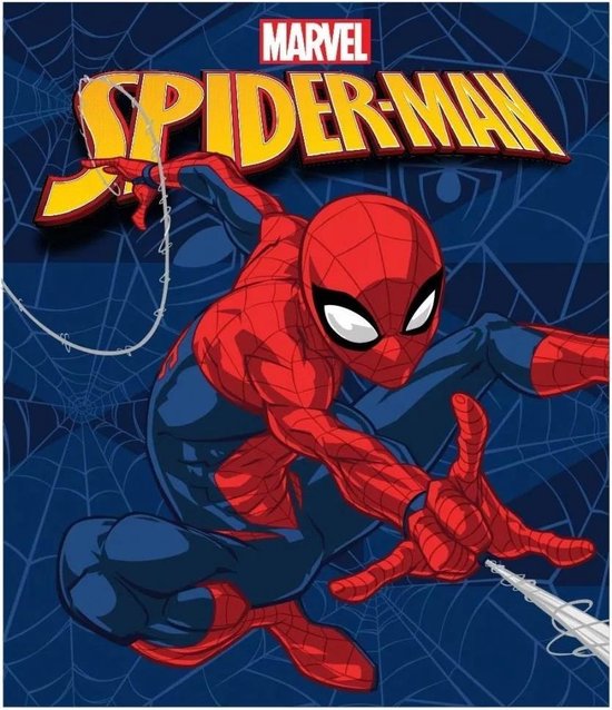Spiderman fleece plaid - Marvel Spider-Man deken - 120 x 140 cm | bol