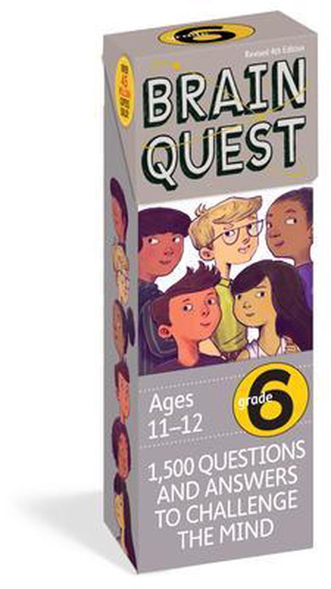 Brain Quest Grade 6, Revised 4th Edition | 9780761166566 | Chris Welles ...