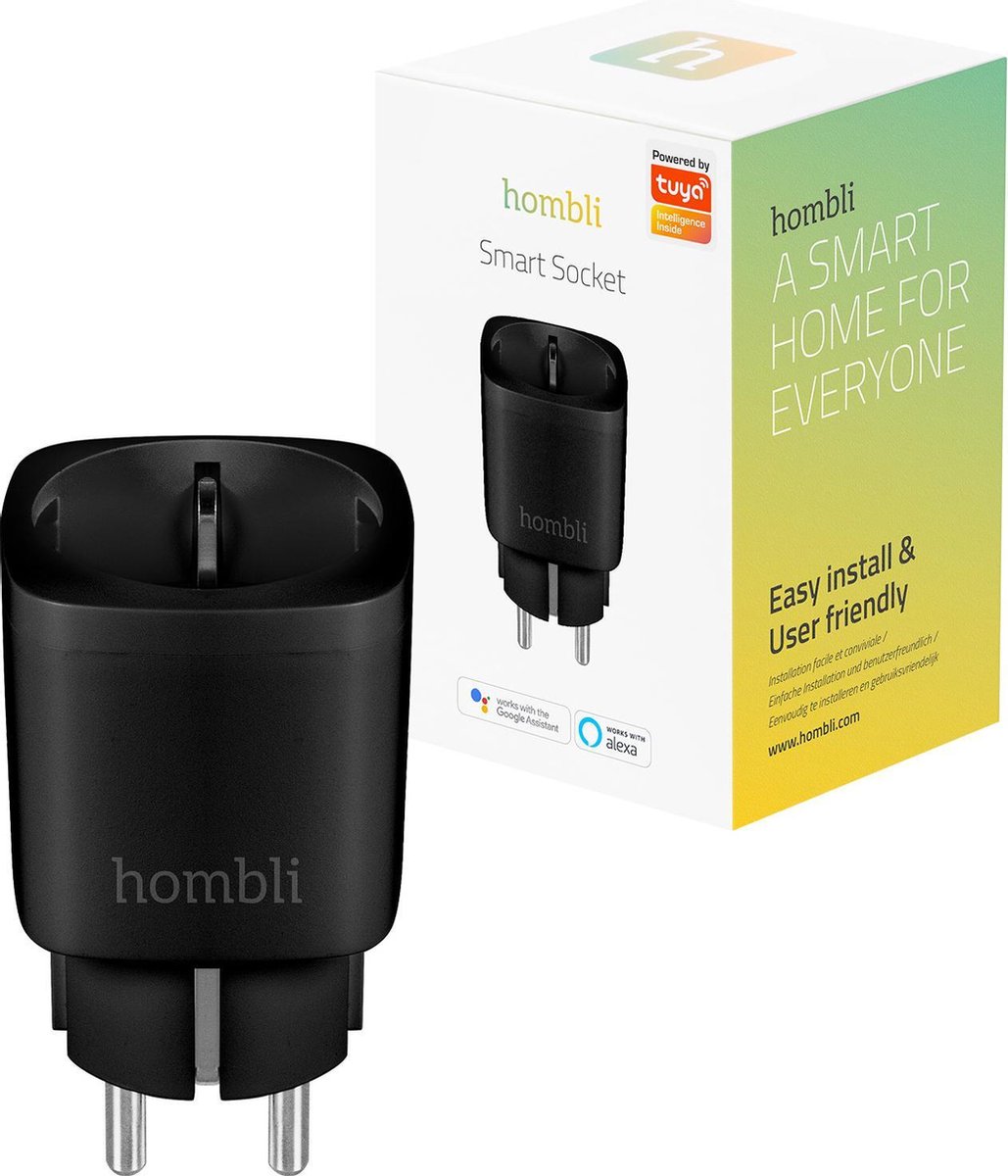 Hombli Slimme Stekker - 220V - WiFi - Timerfunctie - Bediening via ...