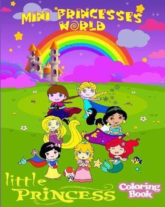 Mini princess coloring book, Juvenile Designs Press | 9798647502766 ...