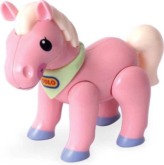 Tolo First Friends Speelgoeddier Paard - Roze | bol.com