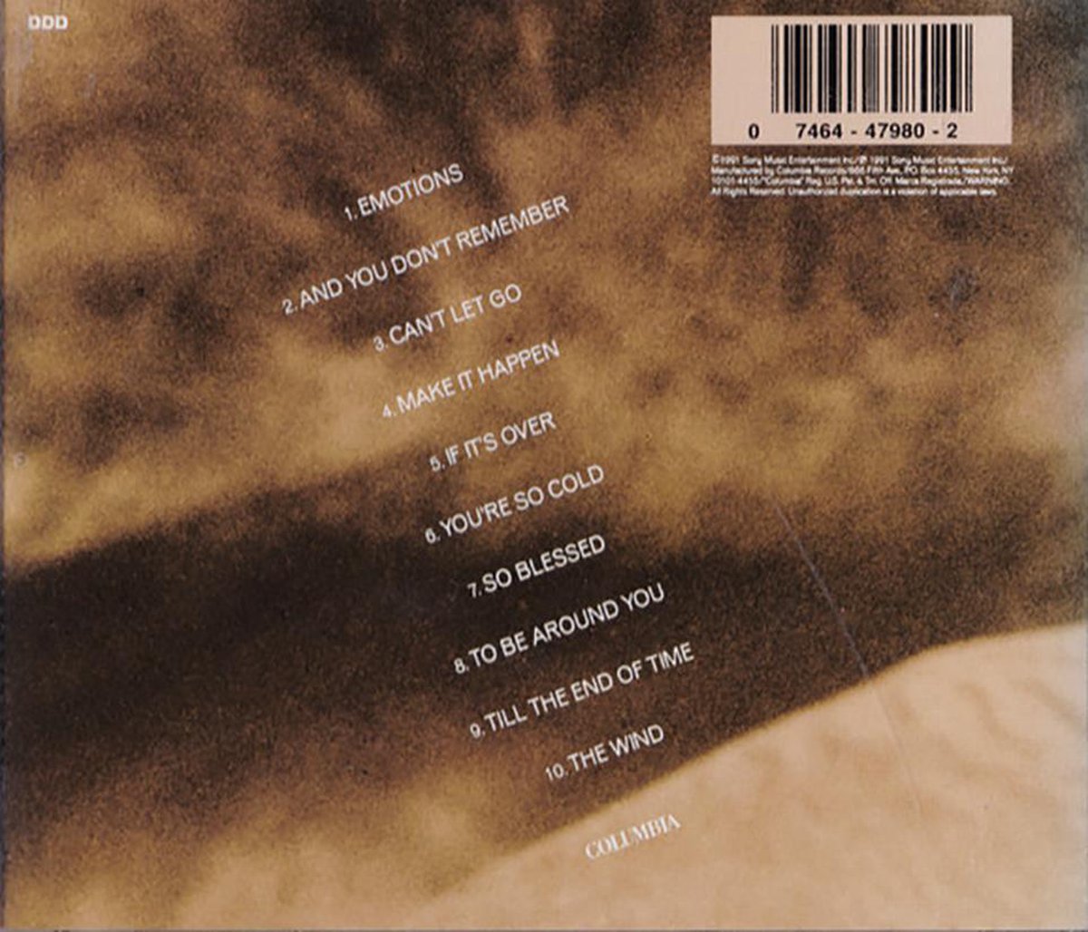 Emotions, Mariah Carey | CD (album) | Muziek | bol.com