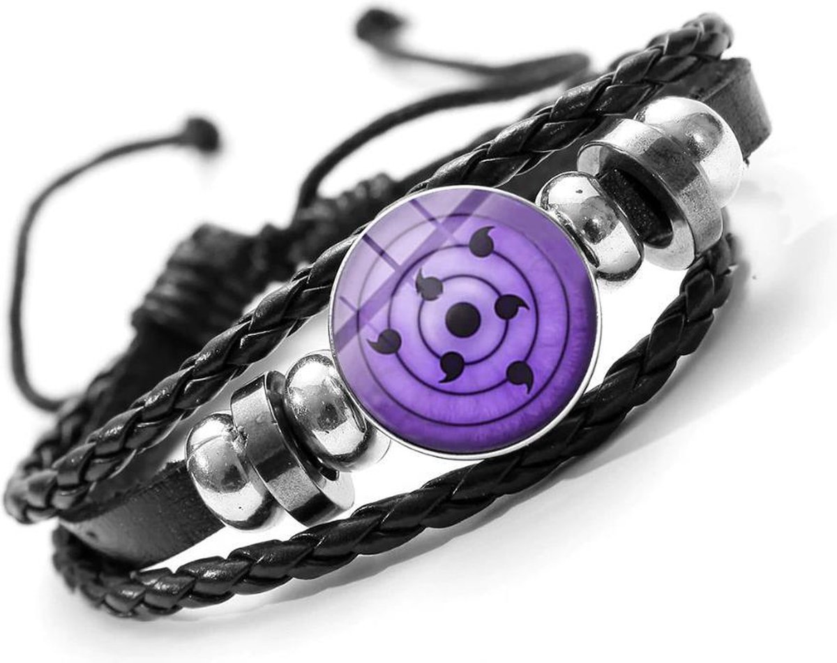 Naruto Armband - Rinnegan Armband - Verstelbaar - Rinnegan - Sasuke ...