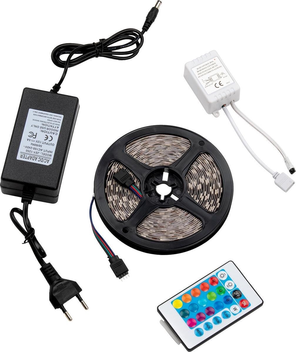 Set de bandes LED RGB - Besty Stippo - 5 mètres - Dimmable ...