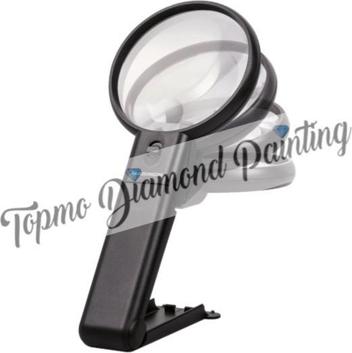 TOPMO - Diamond Painting Vergrootglas- MET led licht - inclusief ...