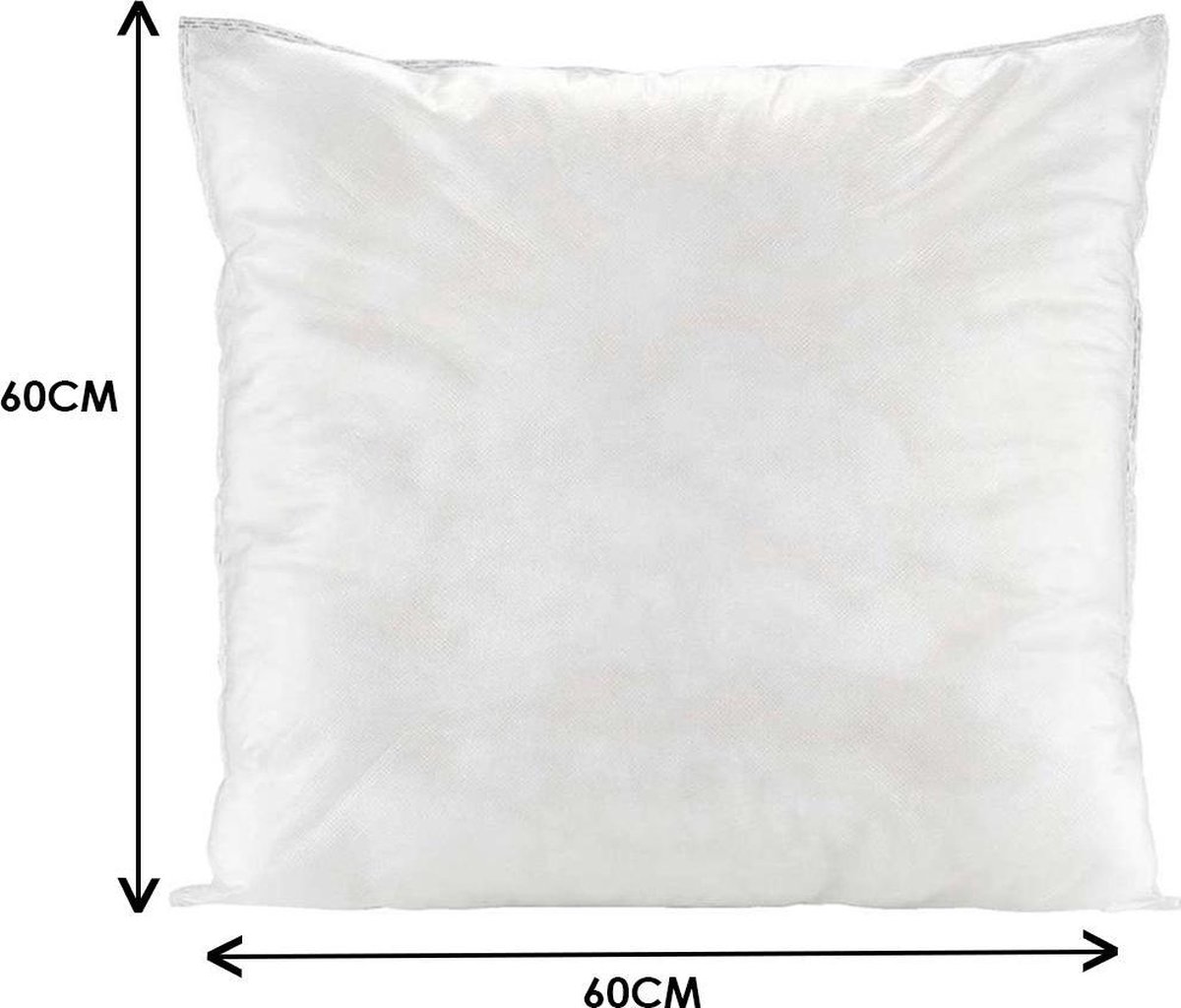 Binnenkussen 60x60 cm set van 2 stuks - Synthetisch - Vulkussen ...