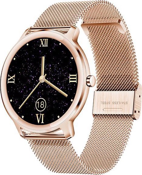 Belesy® VENUS - Smartwatch Ladies - Montre - 1,1 pouces - Écran couleur ...