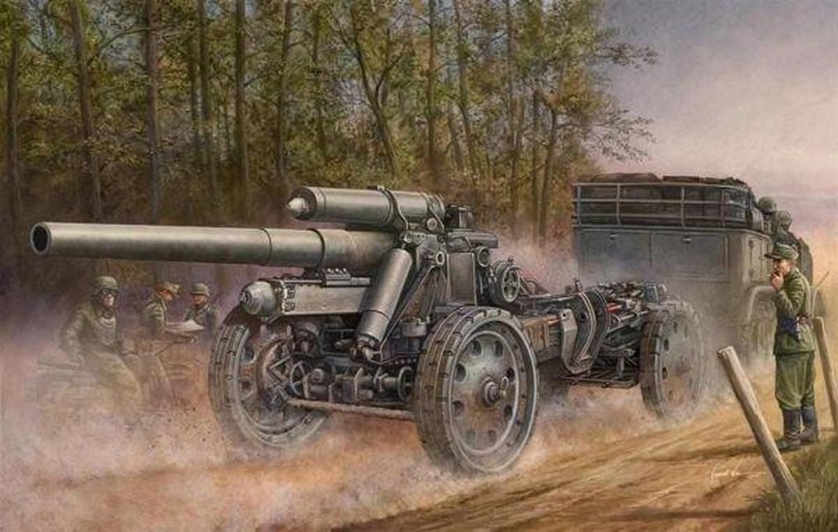 German 15 cm S.FH 18 Field Howitzer | bol.com