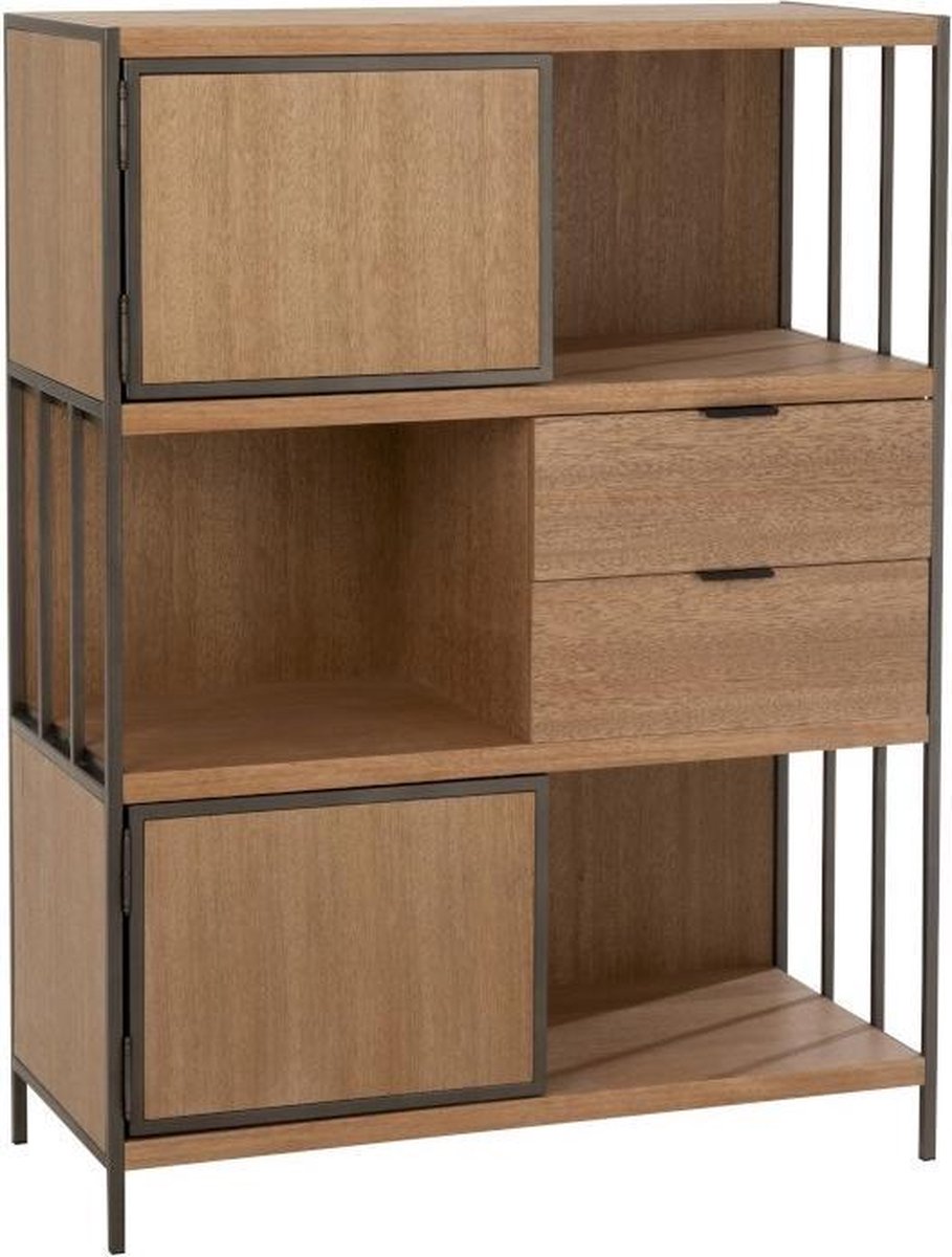 Just Scandinavian - Living opbergmeubel - MDF - eik fineer - 2deuren ...