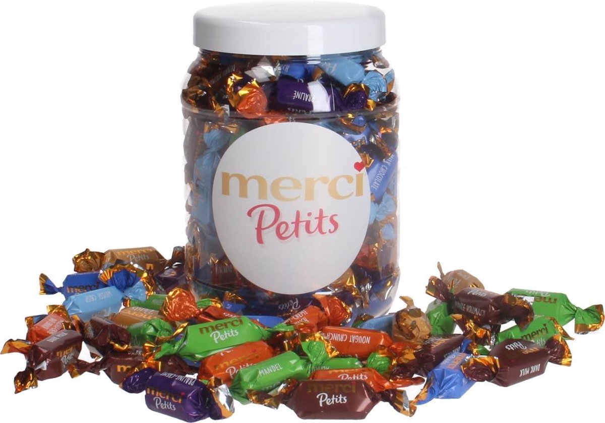 merci Petits chocolade in herbruikbare verpakking - 700g | bol