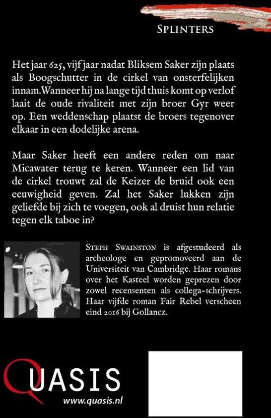 Splinters - Tempo, Steph Swainston | 9789492099266 | Boeken | bol