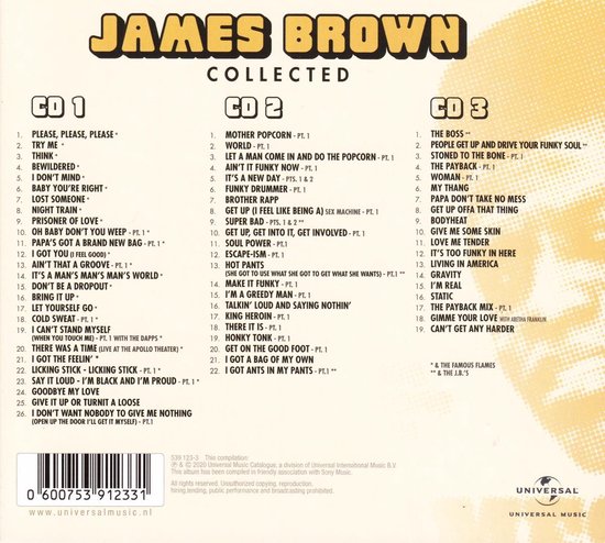 Collected, James Brown | CD (album) | Muziek | bol.com