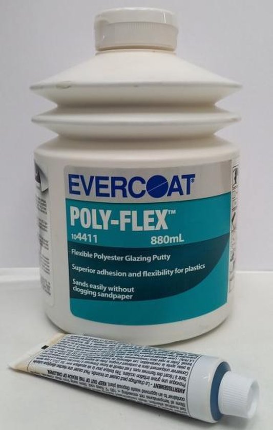EVERCOAT Poly-Flex 2K Plastic Plamuur - Flexibel en Duurzaam | bol