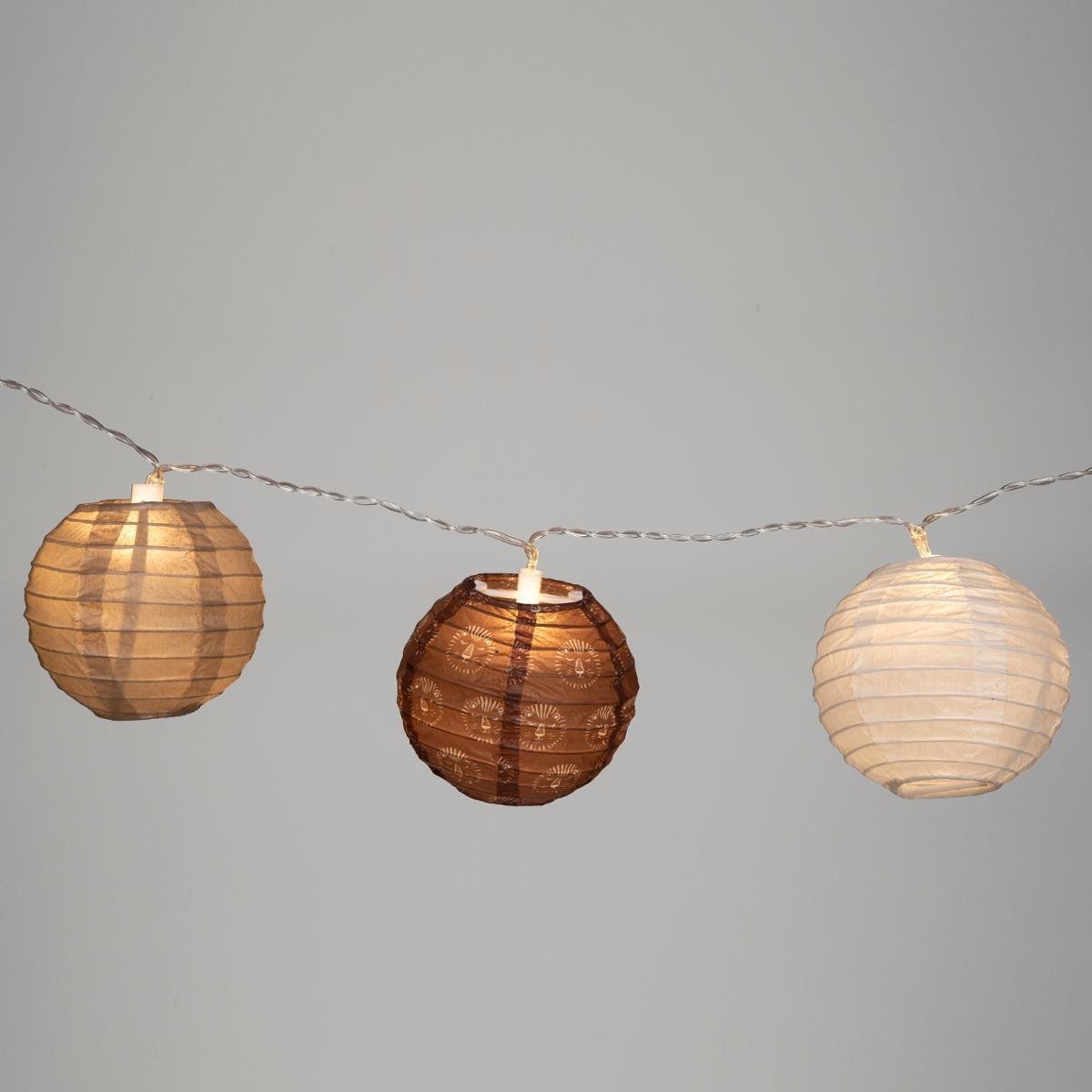 Atmosphera LED decoratieve slinger Safari balletjes - Lichtslingers ...