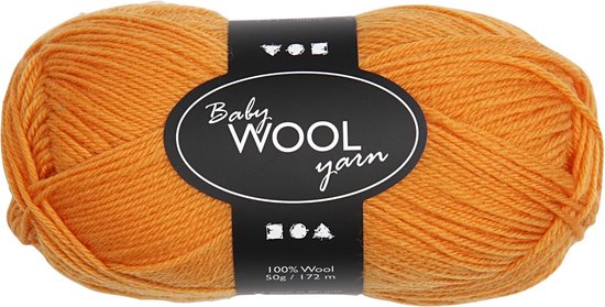 Baby Garen, L: 172 M, oranje, 50 gr/ 1 bol | bol