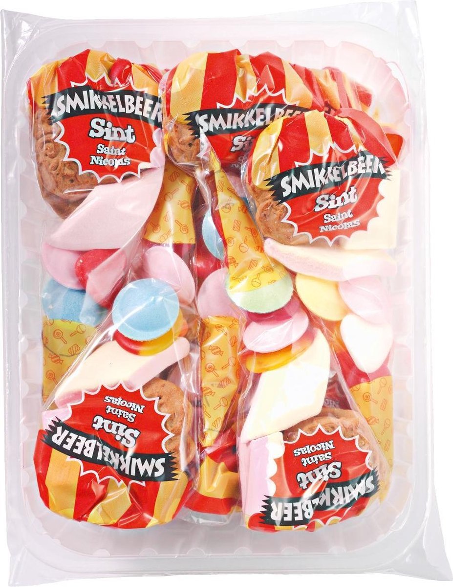 Sinterklaas Cadeau Snoep Snoepzakken Mix-Sinterklaas Cadeau BOX 10 ...