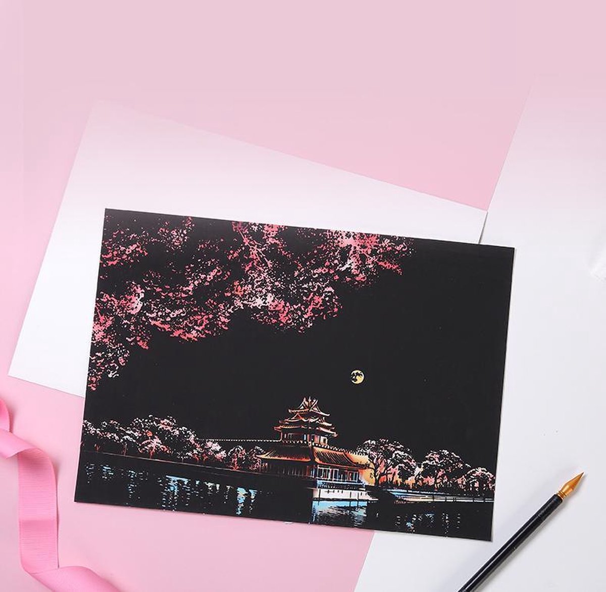 Scratch Art Complete Set (A4 formaat) | Meerdere Varianten/Thema | Kras ...