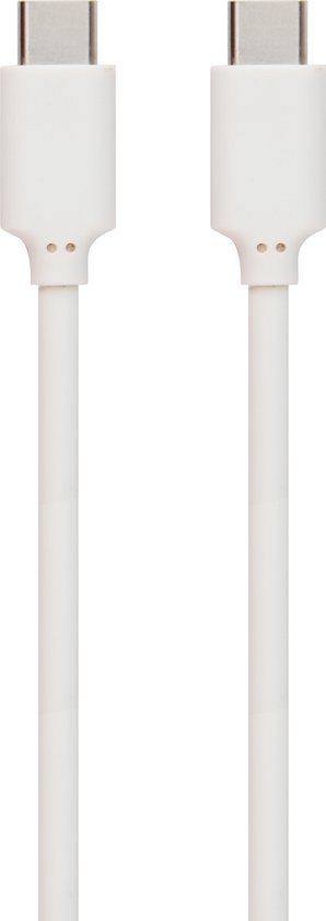 SPRING CABLE 3A TYPE C VERS TYPE C 0.7M BLANC | bol.com