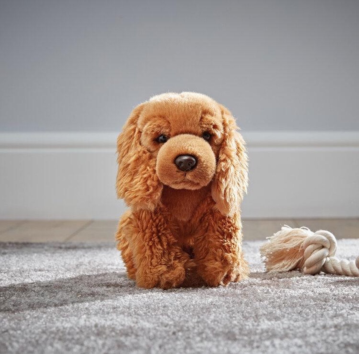 Pluche bruine Cocker Spaniel hond knuffel 20 cm - Honden huisdieren ...