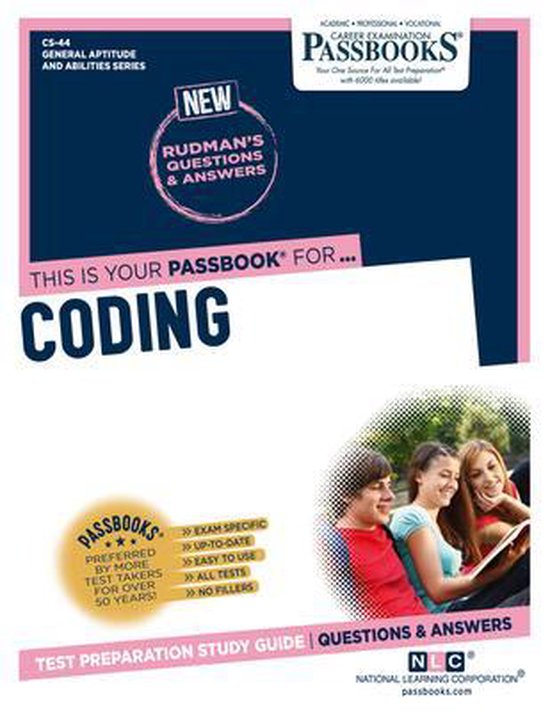 Coding (CS-44): Passbooks Study Guide | 9781731867445 | National ...