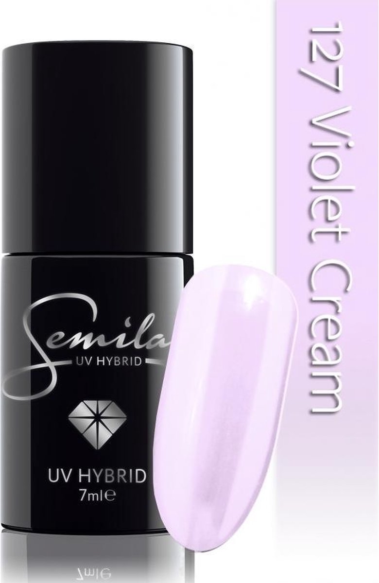 127 UV Hybrid Semilac Violet Cream 7 ml. | bol.com