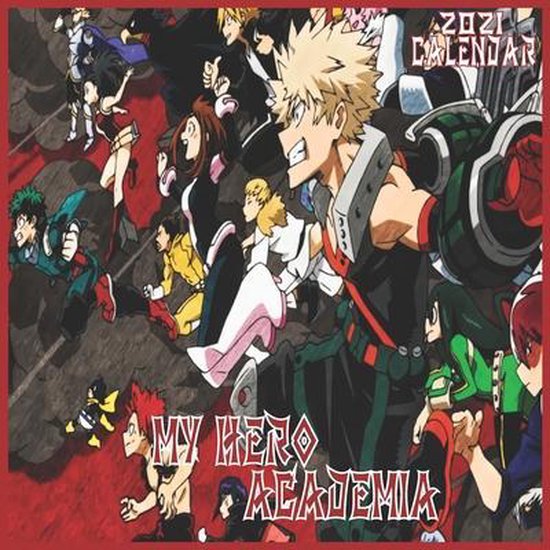 My Hero Academia calendar 2021, Manga Publish | 9798584980795 | Boeken ...