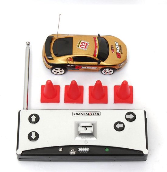 DrPhone TinyCars - Sport R/C Racer Radio Besturing - 20 KM/H - RC Micro ...