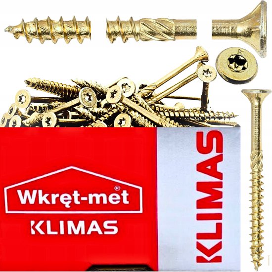 Hout schroeven 4 x 30 mm ( 500 stuks ) Torx - Verzinkt met verzonken ...