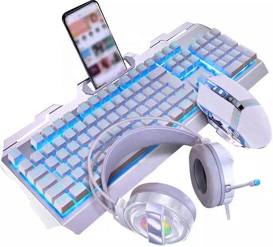 Faseras V2 Gaming Combo Set 3-in-1 - Gaming Toetsenbord - Gaming Muis ...