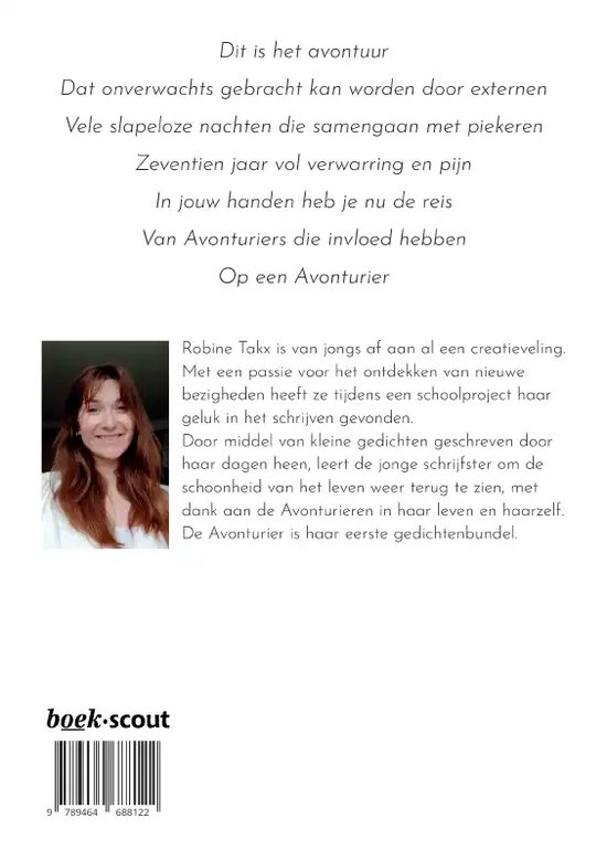 De Avonturier, Robine Takx | 9789464688122 | Boeken | bol
