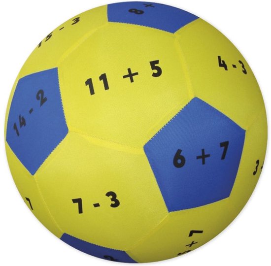 Bewegend Leren Bal Getallen t/m 20, 35cm, 32 Panelen | bol