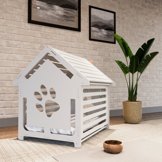 Aangepast hondenhok | Hondenhok voor binnen | Hondenhuis | Hondenmand ...