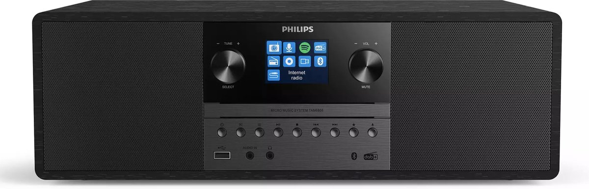 Philips TAM6805 - Micromuzieksysteem - Zwart | bol.com