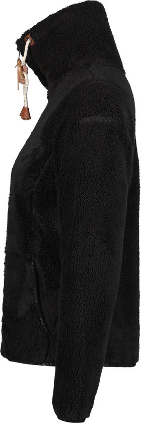 ICEPEAK COLONY Teddy Vest Dames-Black-S | bol.com