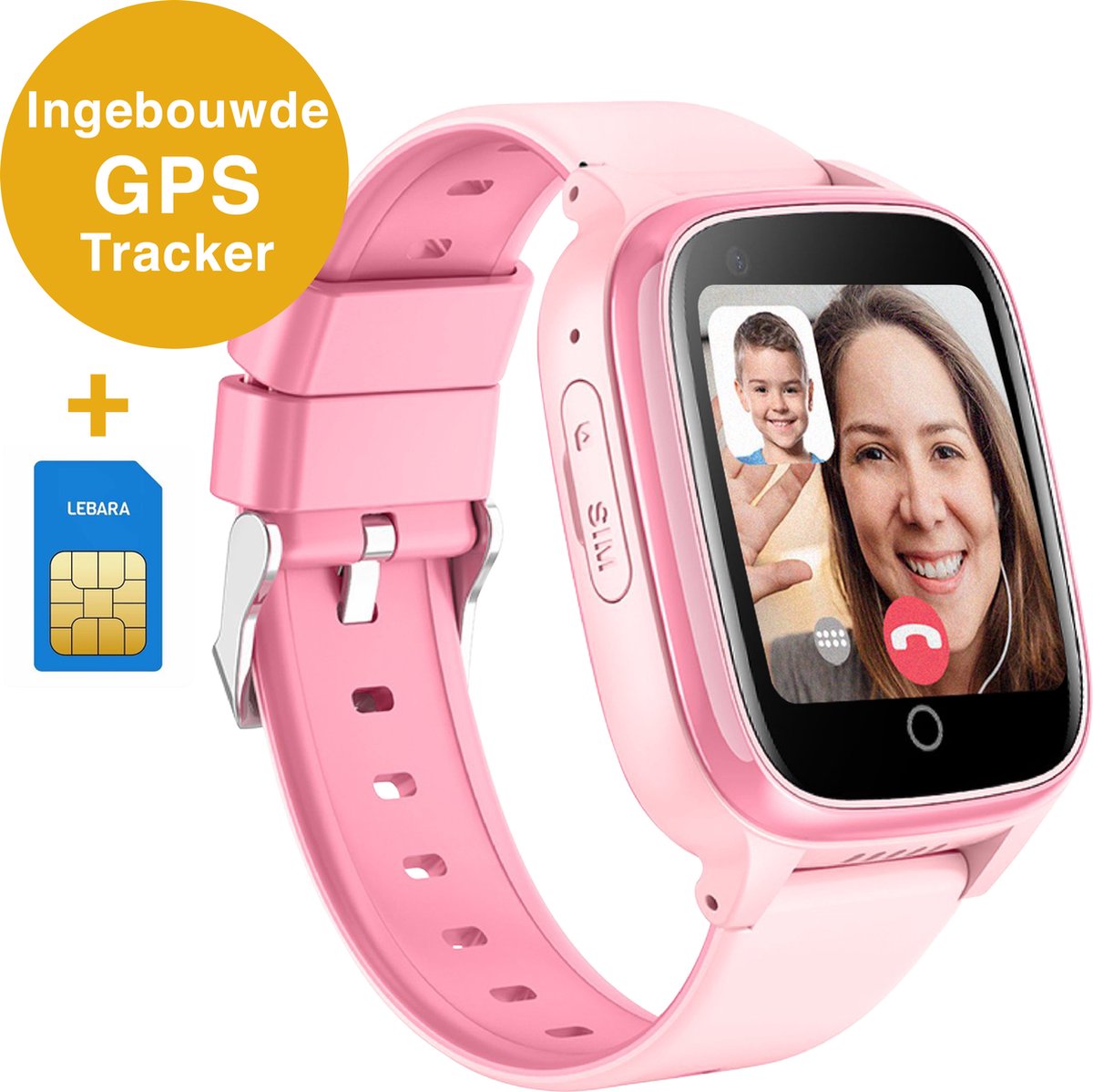 Zoluko Kinder Smartwatch - Incl. Simkaart - Smartwatch Kids Met GPS ...