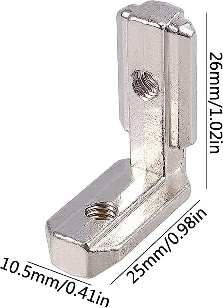 Hoekverbinders / kastverbinders/meubelverbinders/hoekverbi | bol.com