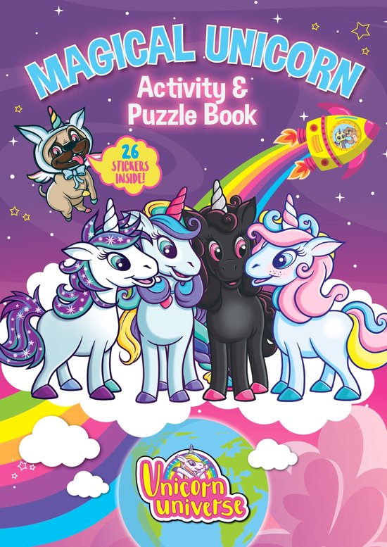 Magical Unicorn Activity & Puzzle Book, DC Thomson | 9781845359386 ...