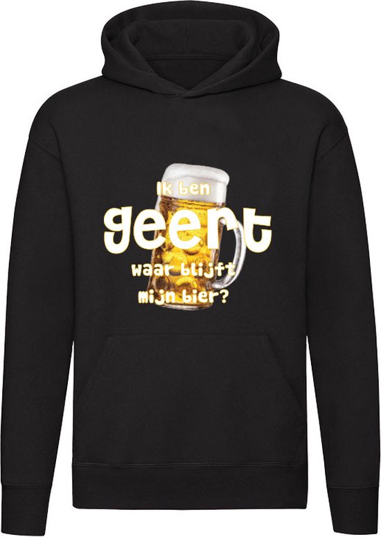 Ik ben Geert, waar blijft mijn bier Hoodie - cafe - kroeg - feest ...