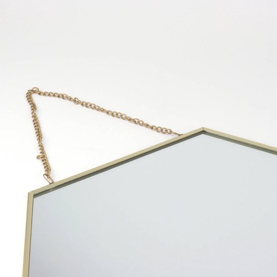 Spiegel goud honing graat - goud - design spiegel - outdoor - decoratie ...