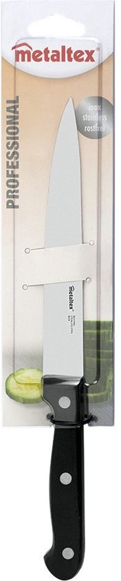 Metaltex professioneel vleesmes roestvrij staal 28,5 cm | bol
