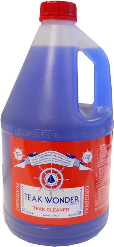 TEAK WONDER® - TEAK CLEANER - 4 L - Teak Reiniger | bol