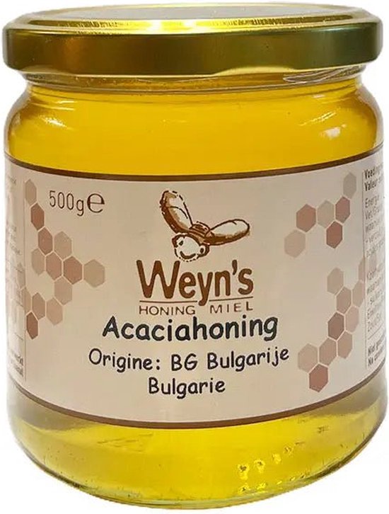 Acaciahoning Bulgarije - 500g - Weyn's - Honingpot | bol