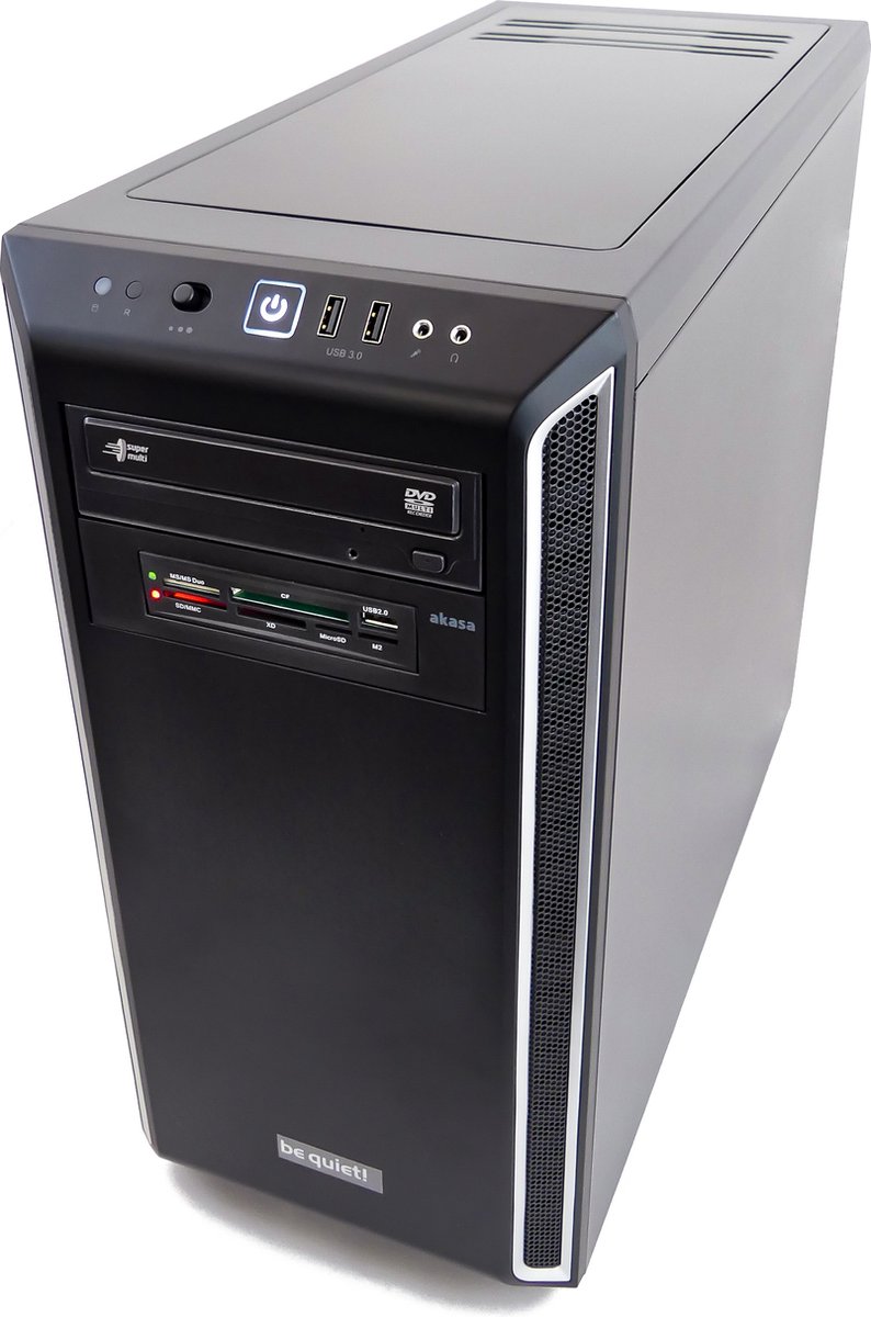 4K/8K Ryzen 9 Videobewerking Computer met DVD en Cardreader - R9 5900X ...