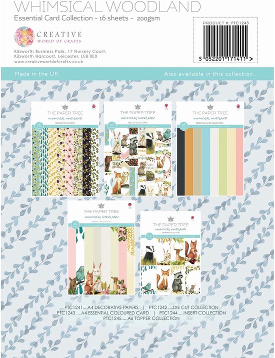 The Paper Tree Essential Colour Card A4 | bol.com