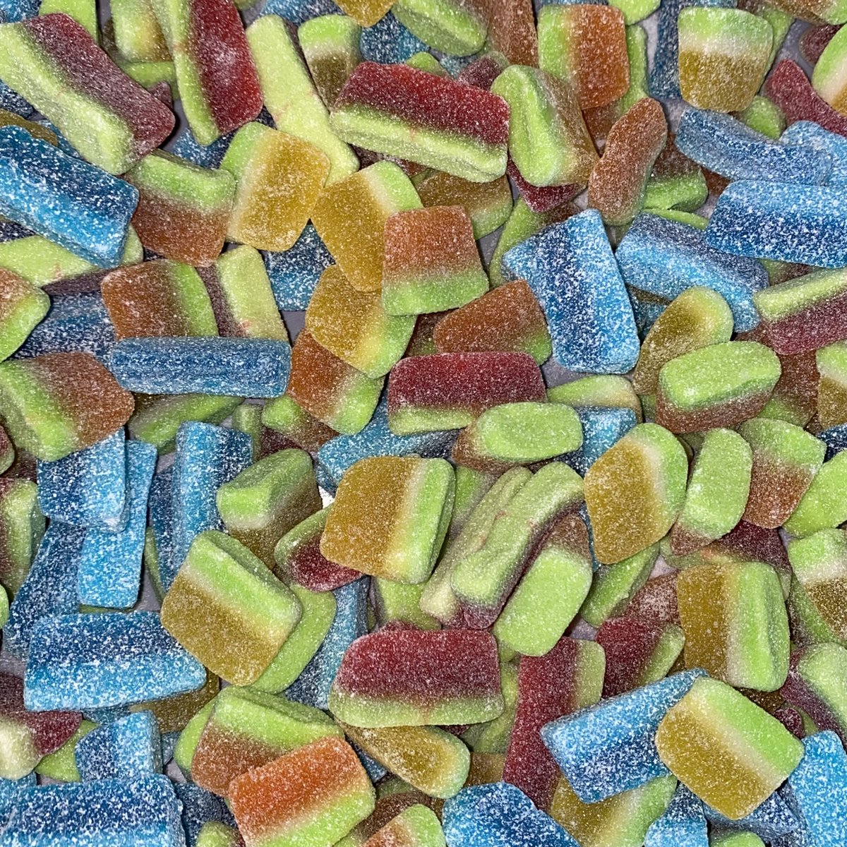 Tropical snoep mix - 500 gram - Sour - Zuur - Gesuikerd - Snoep ...