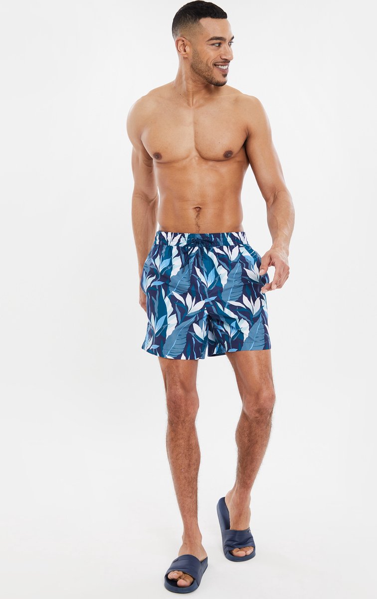 Threadbare Denim Corps Thb Swim Short Ashdale Zwemshorts | bol.com